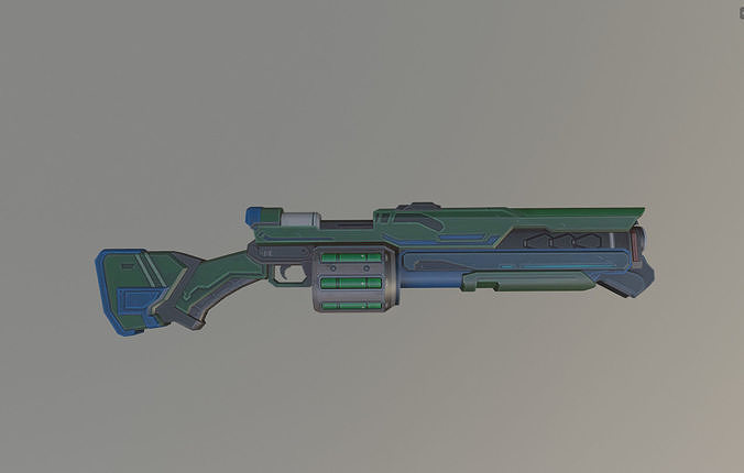 Shotgun - SMC 3D model | CGTrader