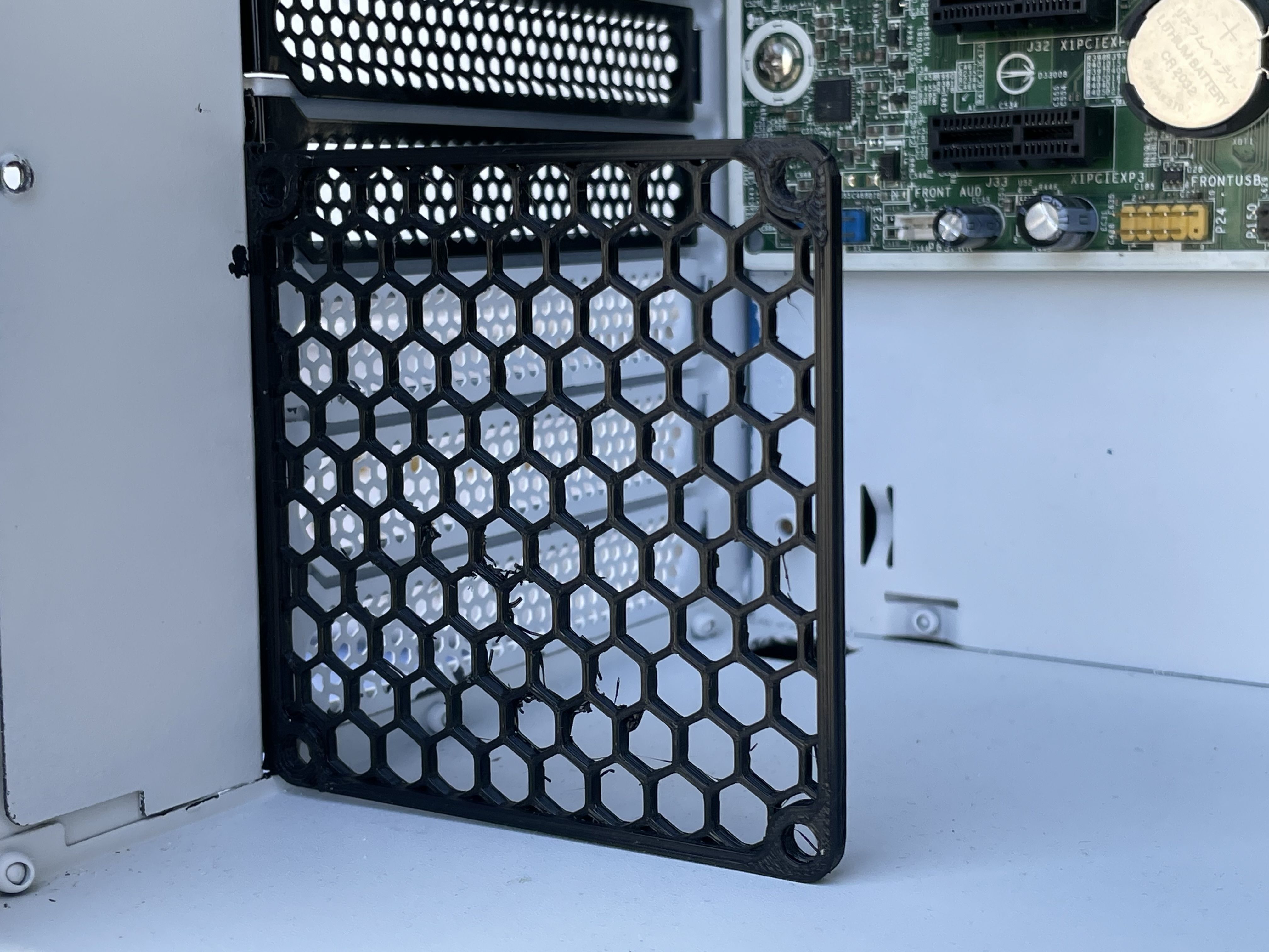 Pci Slot Cover Adapted for Vertical 80 3D model 3D printable | CGTrader