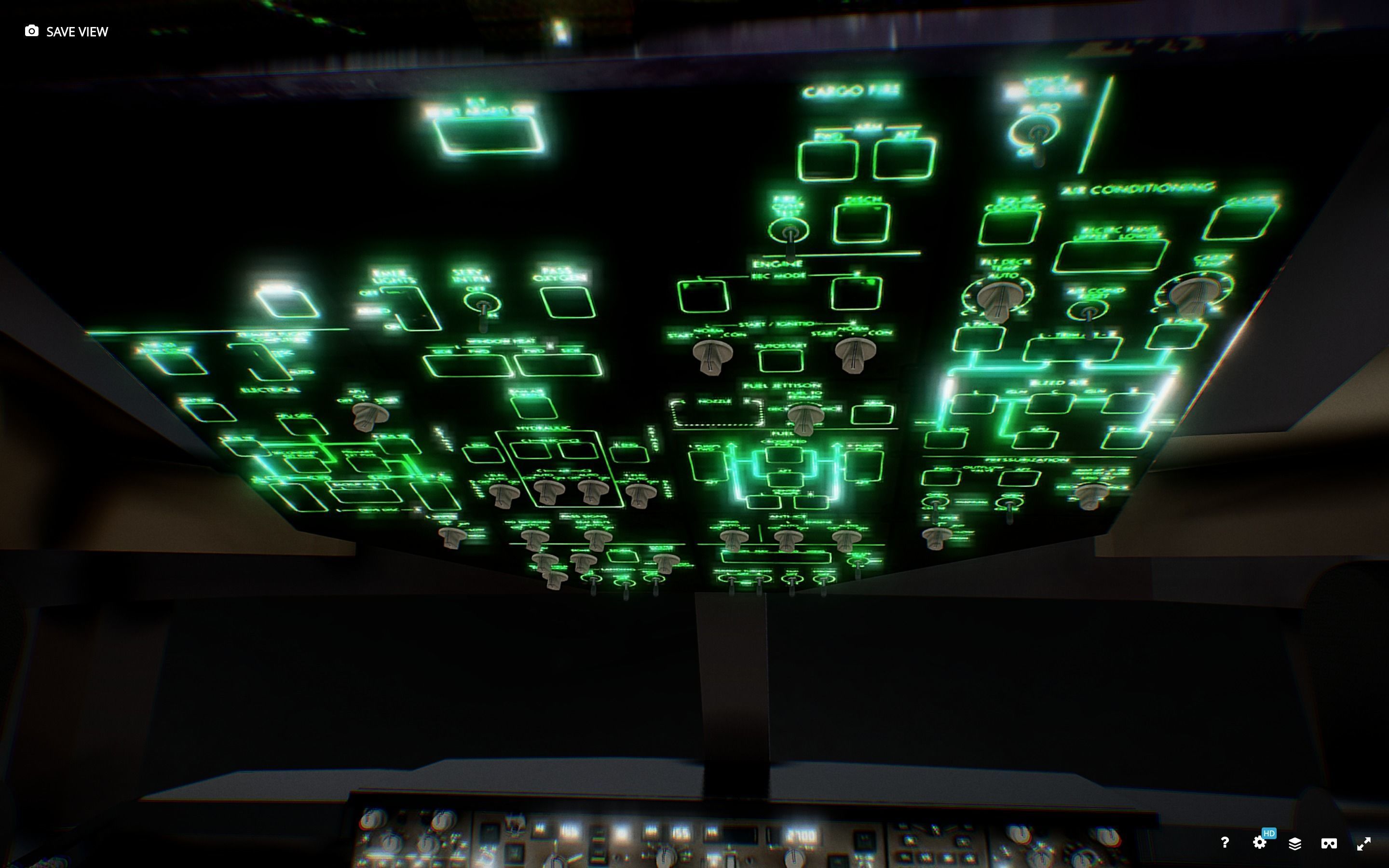 Boeing b777 Airplane Cockpit 3D model | CGTrader