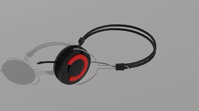 Headphone headset 3D model | CGTrader