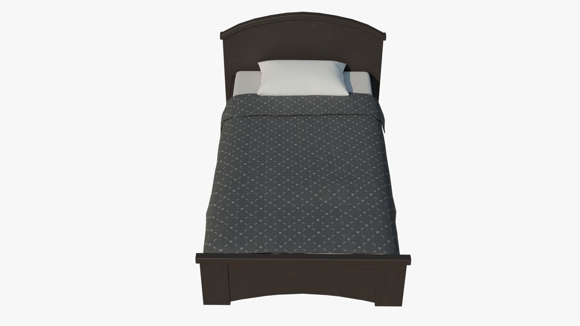 3D model Single Bed E1 VR / AR / low-poly | CGTrader