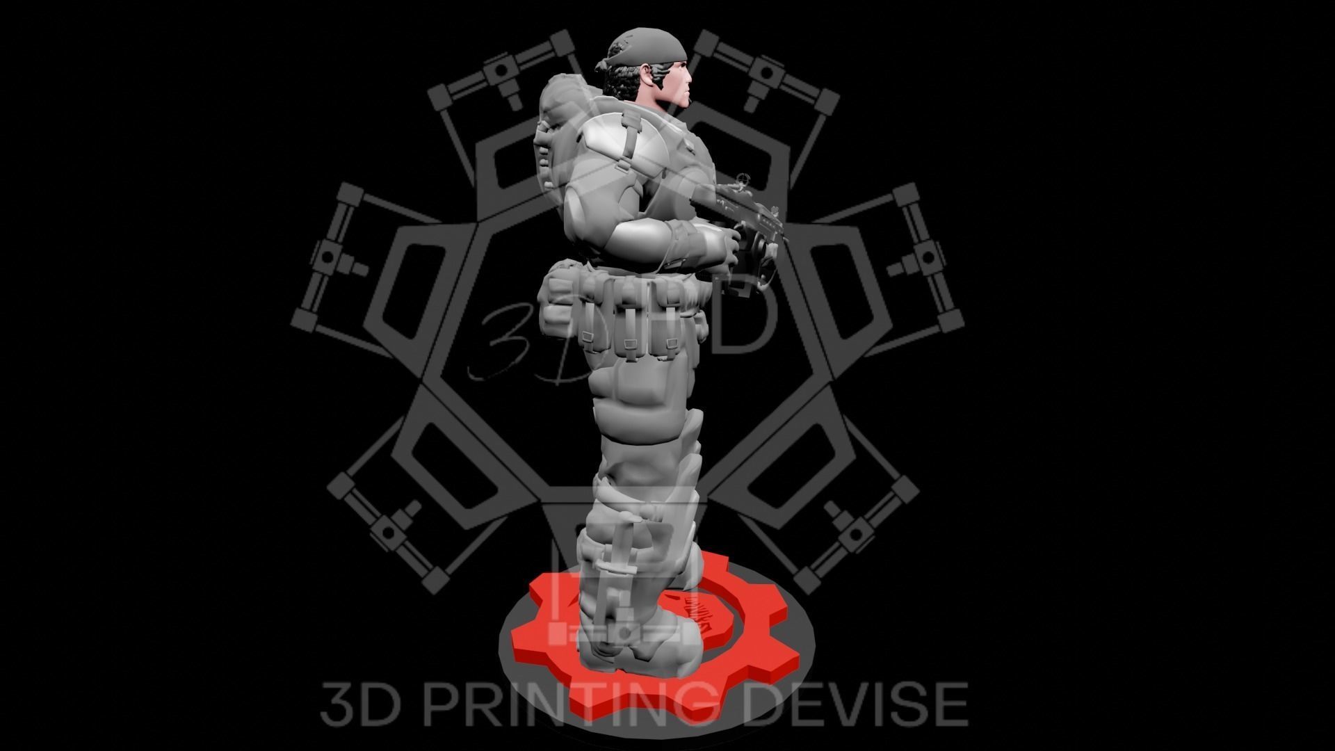 MARCUS FENIX 3D model 3D printable | CGTrader
