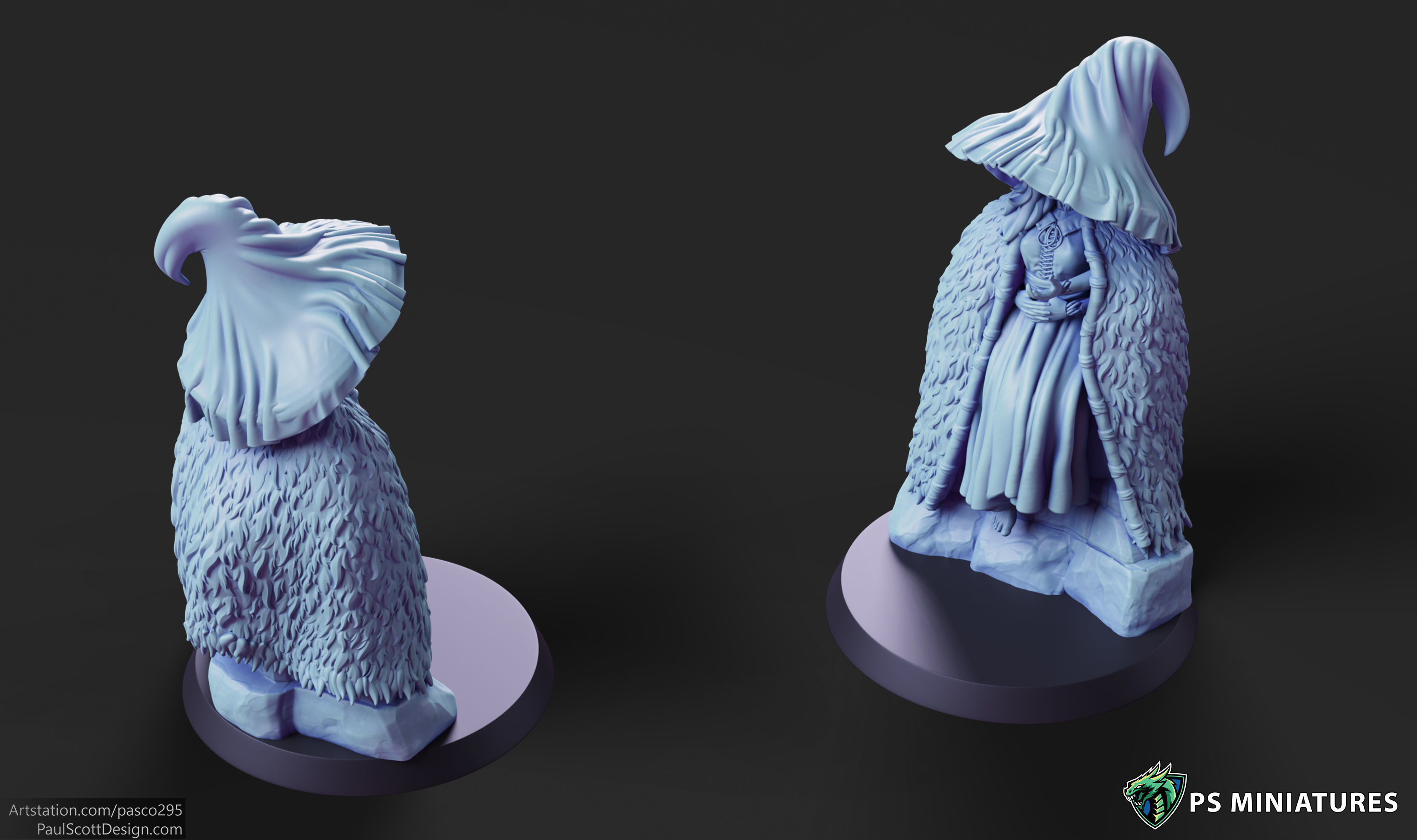 Fey Guide Pose 2 - 4 Variants and Pinup 3D model 3D printable | CGTrader