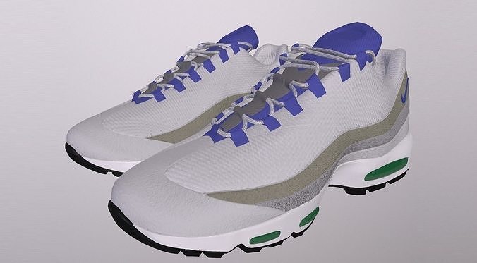 3D model NIKE AIRMAX 95 SHOES PBR VR / AR / low-poly | CGTrader