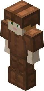 The armor silver minecraft character free 3D model rigged | CGTrader