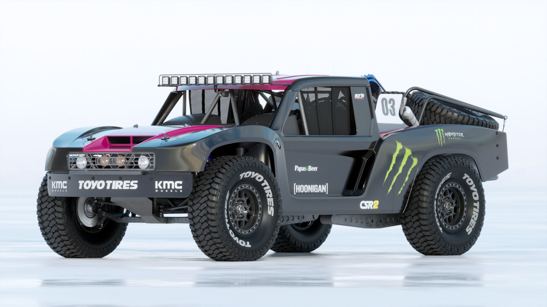 Trophy Truck 3D model | CGTrader