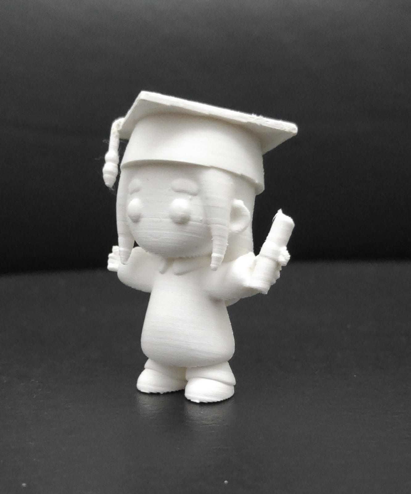 Girl Graduate 3D model 3D printable | CGTrader