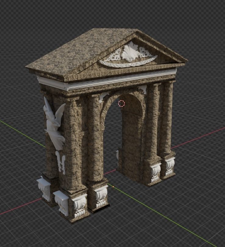 Arch Model for Using 3D model | CGTrader