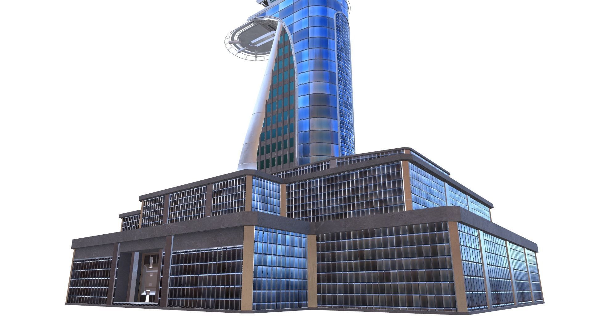 3D model Avengers Tower VR / AR / low-poly | CGTrader