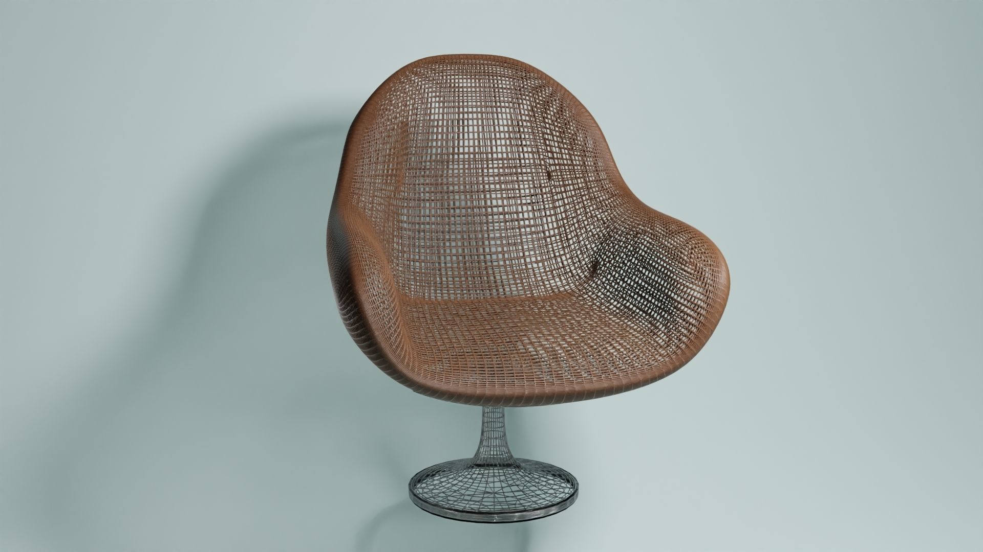 Puff Sofa Leather Texture 3D model | CGTrader