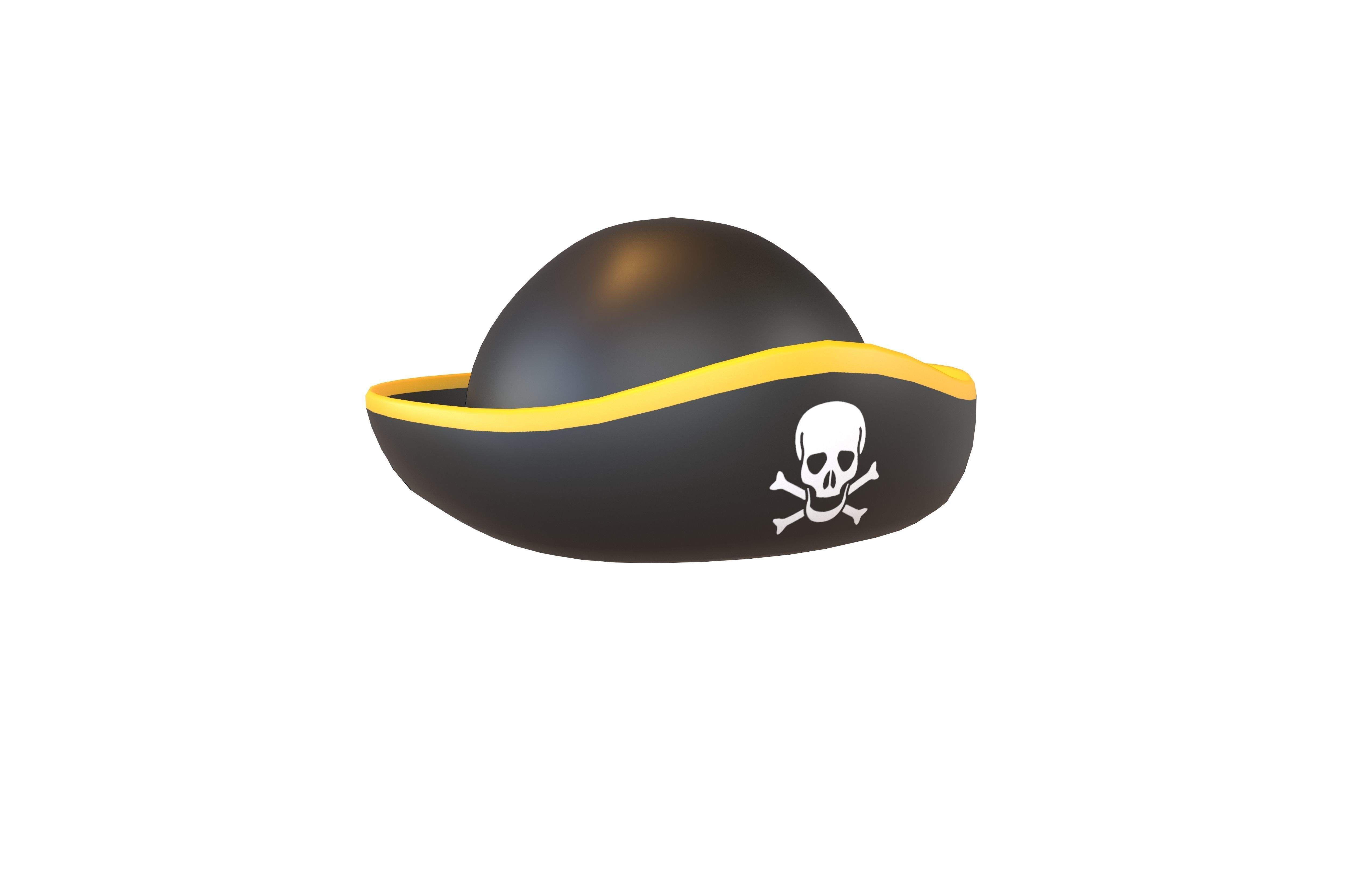 3D model Pirate Hat V1 001 VR / AR / low-poly | CGTrader