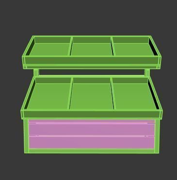 3D model Stall models VR / AR / low-poly | CGTrader