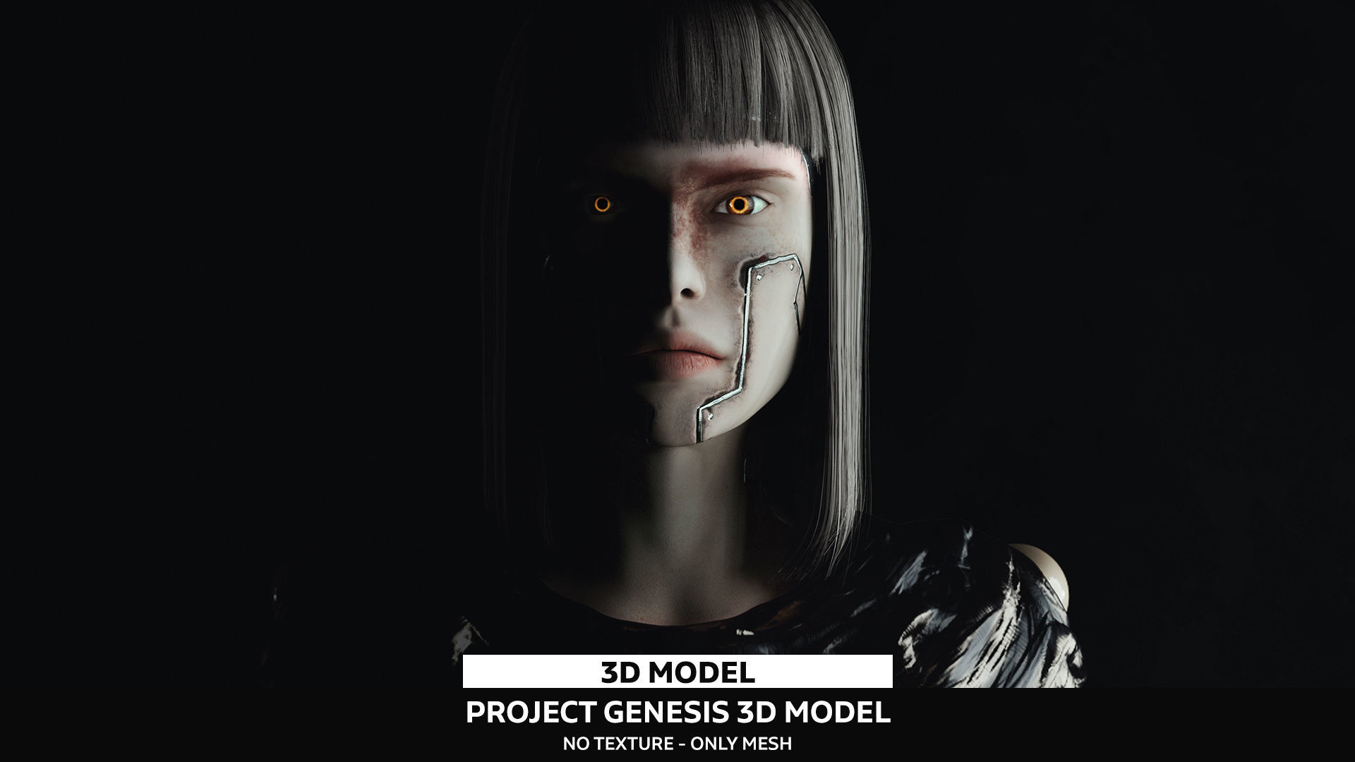 Project Genesis 3D Character - SFDEMIR 3D model | CGTrader