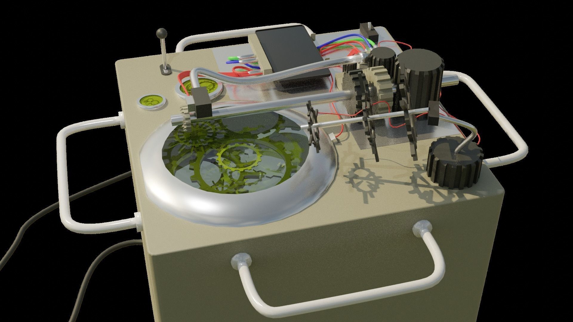 Time machine free 3D model | CGTrader