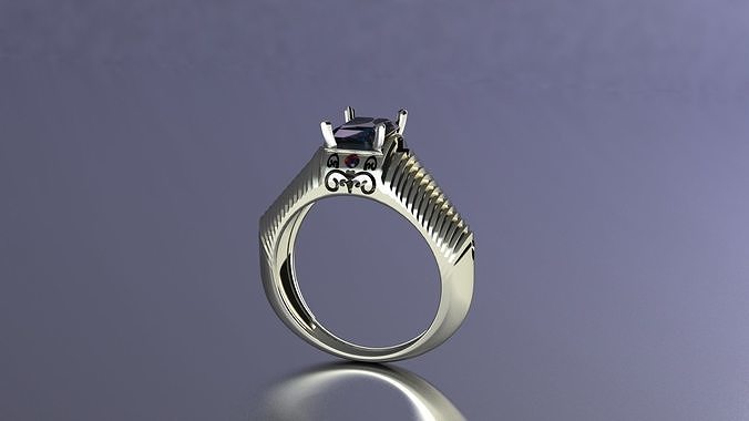 Greece Ring 3D model 3D printable | CGTrader