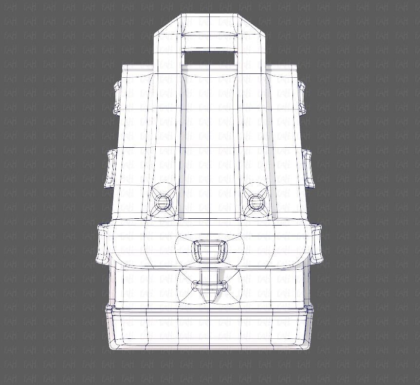 3D model Bag V05 VR / AR / low-poly | CGTrader