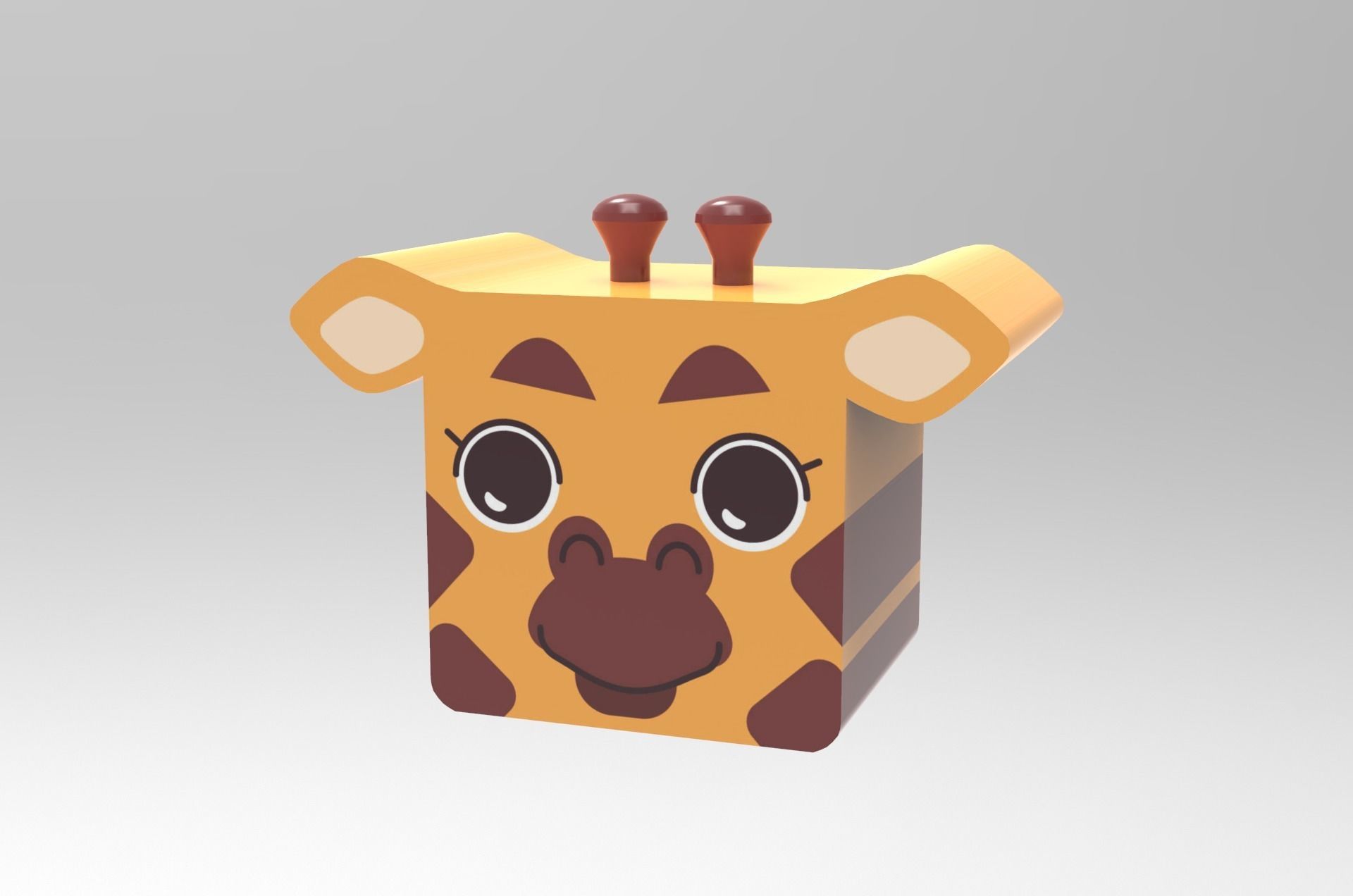 Cube Animal Pack free VR / AR / low-poly 3D model | CGTrader