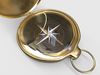 Compass gold 3D model | CGTrader