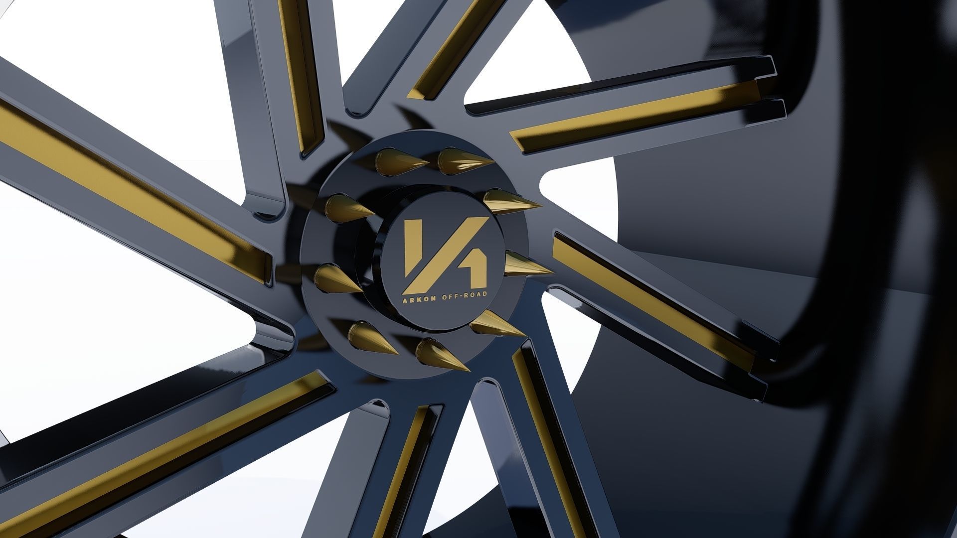 Arkon DaVinci Off-Road Rim 3D model | CGTrader