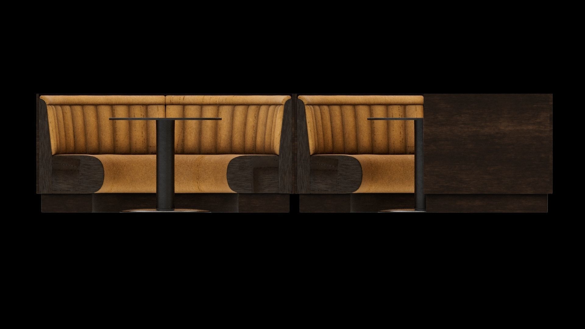 Bar Booths 3D model | CGTrader