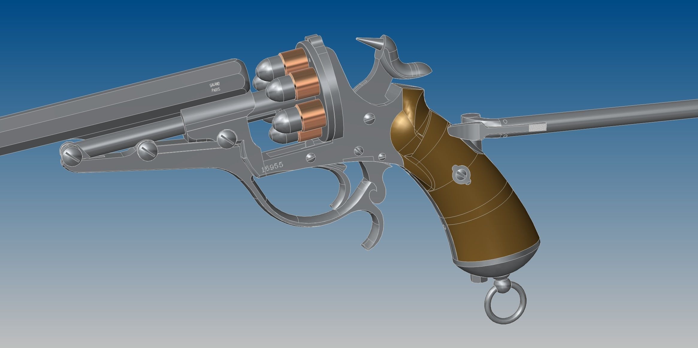 Galand Sportsman 3D model | CGTrader