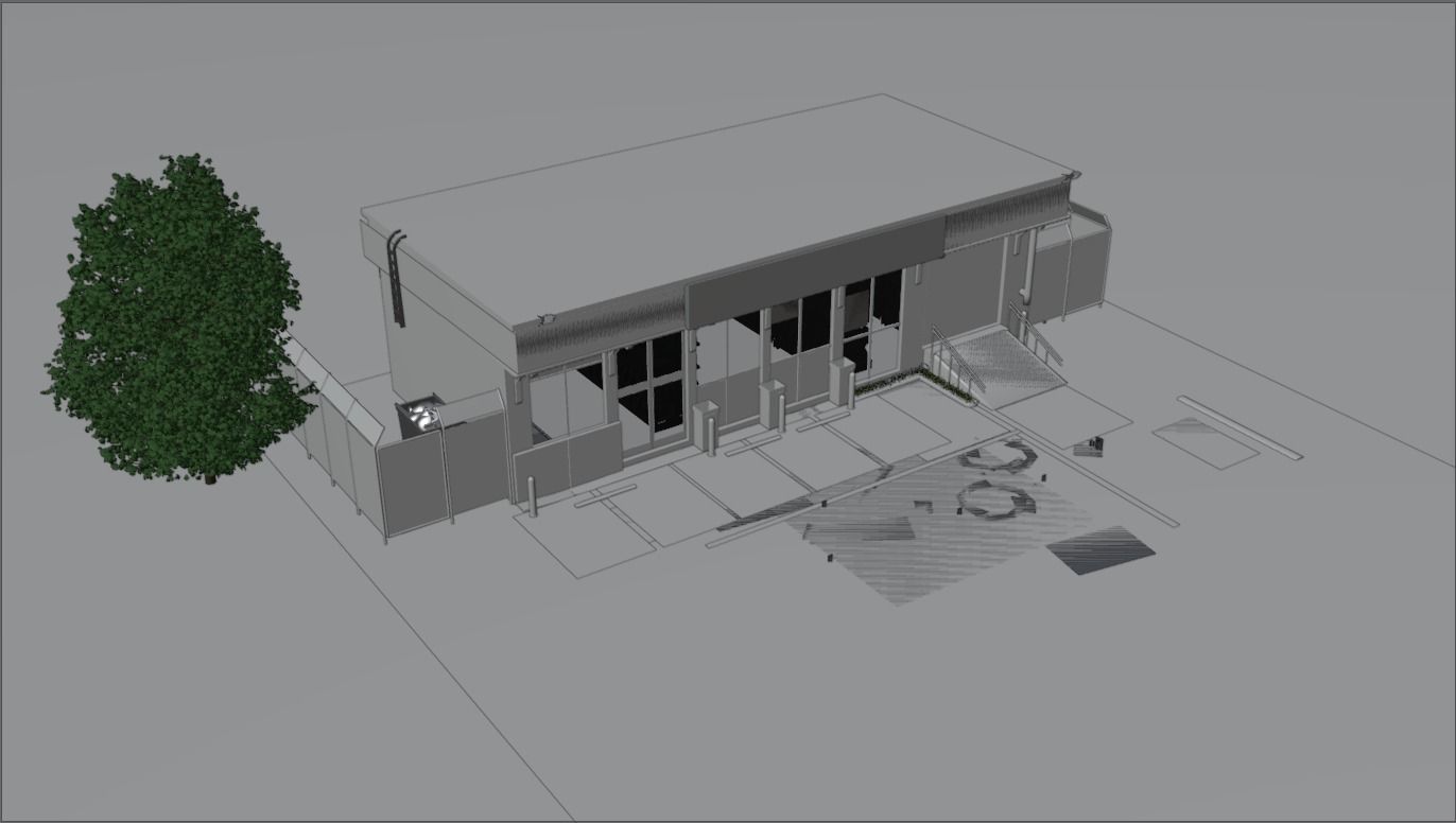 3D model 7 eleven convenience store VR / AR / low-poly | CGTrader