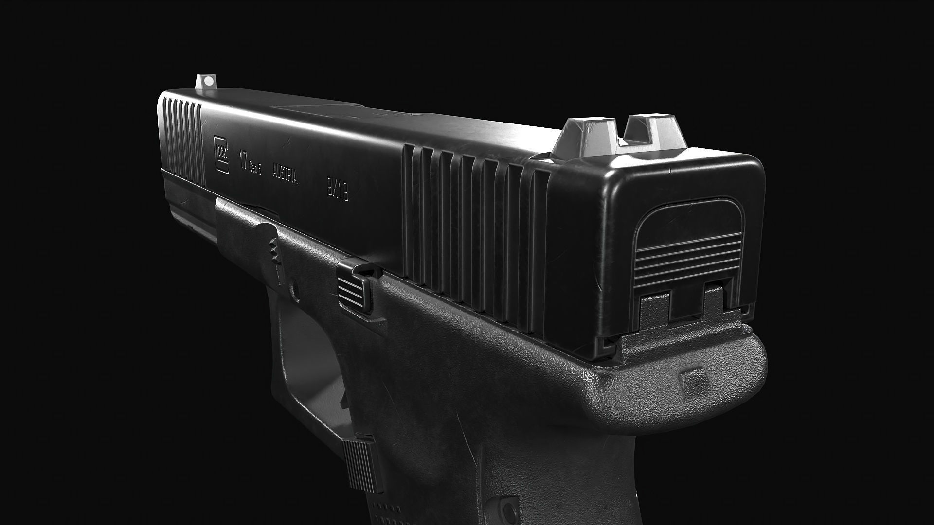 3D model Glock G17 Gen5 VR / AR / low-poly | CGTrader