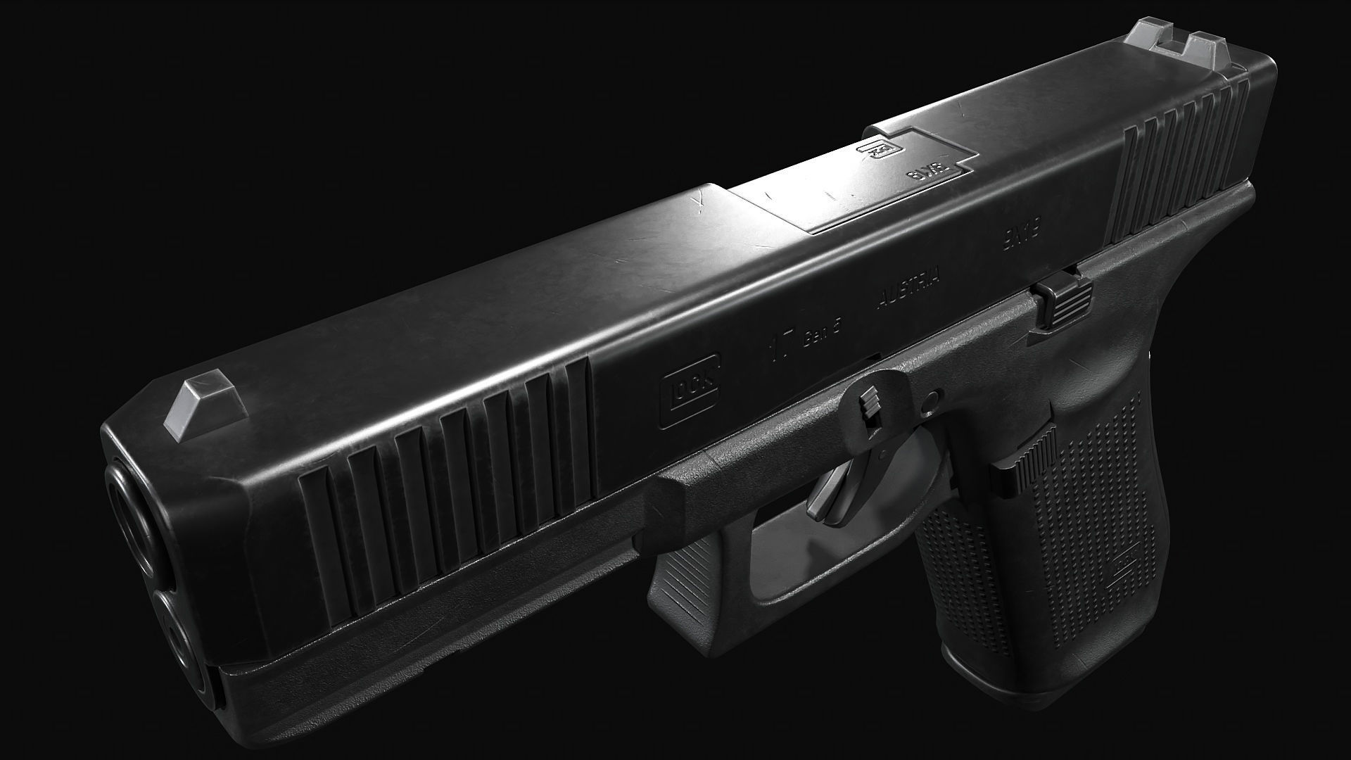 3D model Glock G17 Gen5 VR / AR / low-poly | CGTrader