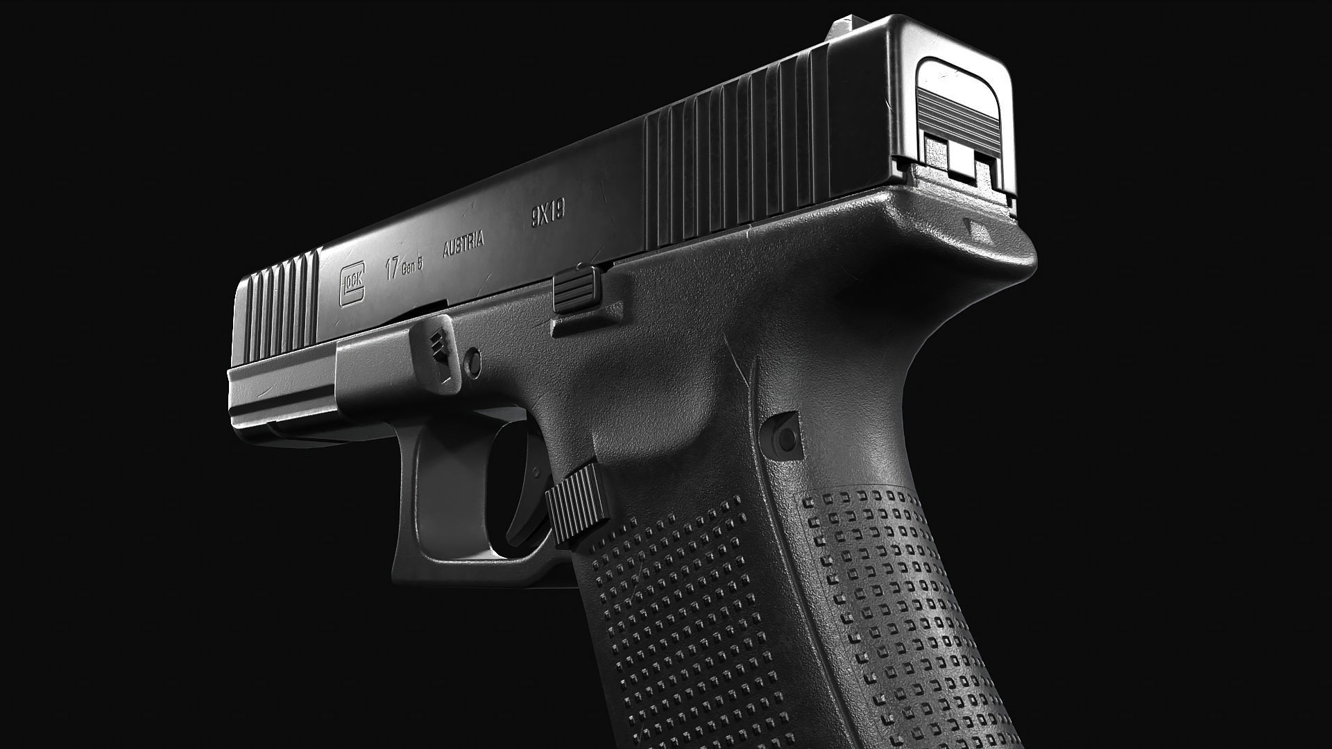 3D model Glock G17 Gen5 VR / AR / low-poly | CGTrader