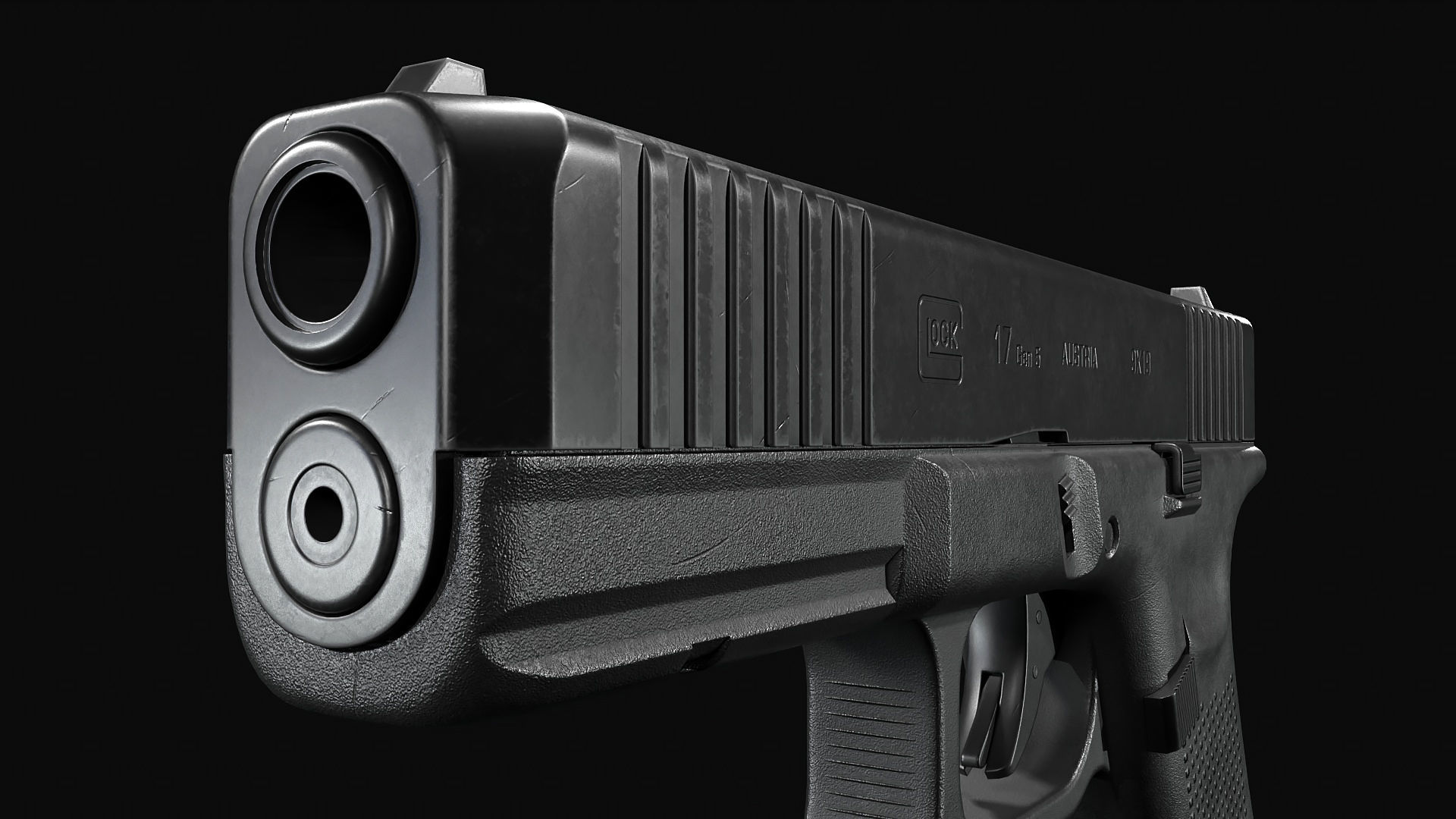 3D model Glock G17 Gen5 VR / AR / low-poly | CGTrader