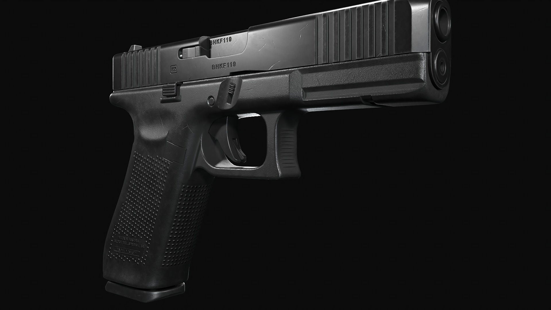 3D model Glock G17 Gen5 VR / AR / low-poly | CGTrader