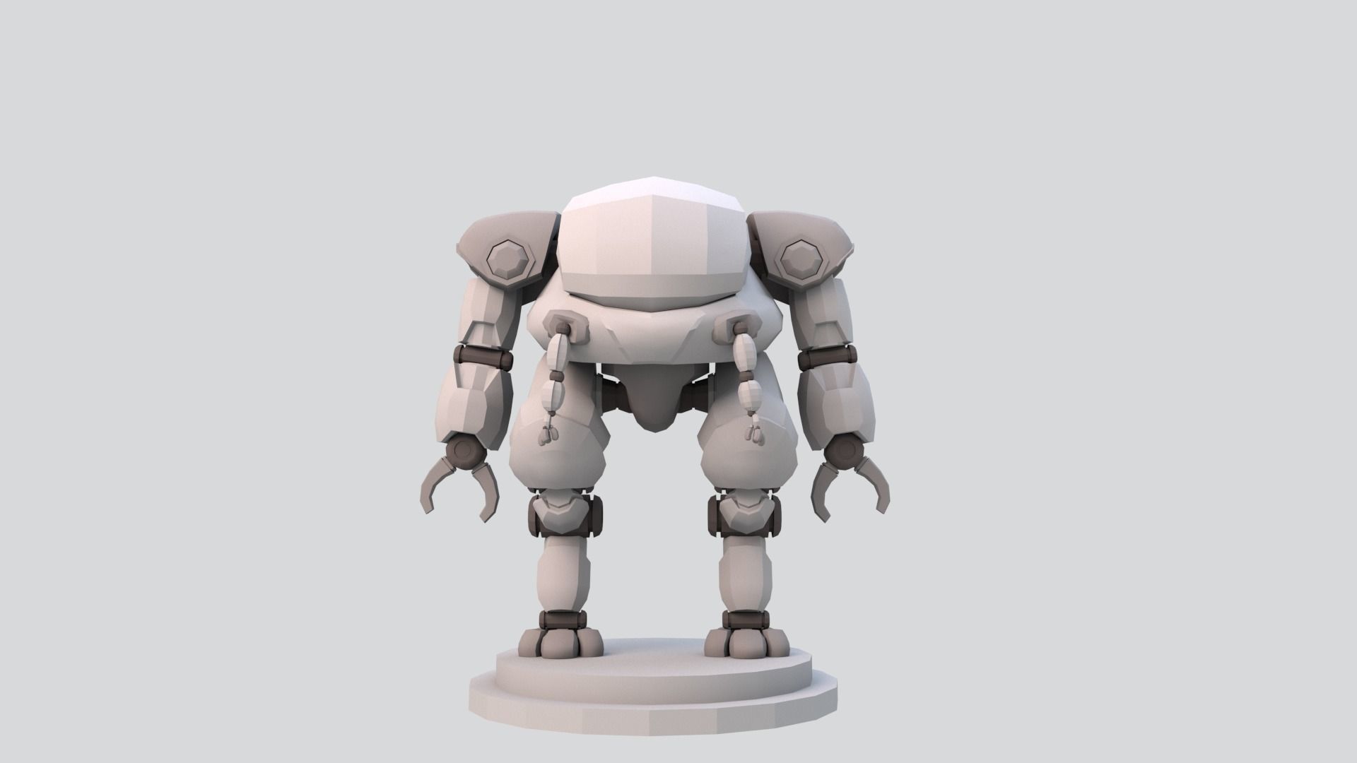 Big bot free 3D model | CGTrader