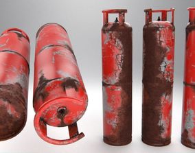 Gas cylinder 3D Models | CGTrader
