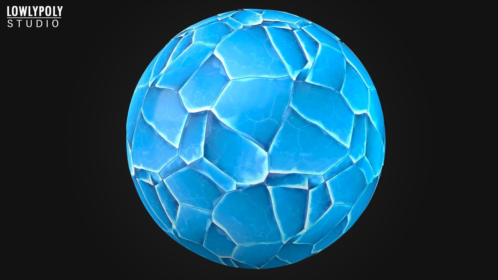 Texture Ice Vol 147 - Stylized Textures VR / AR / low-poly | CGTrader