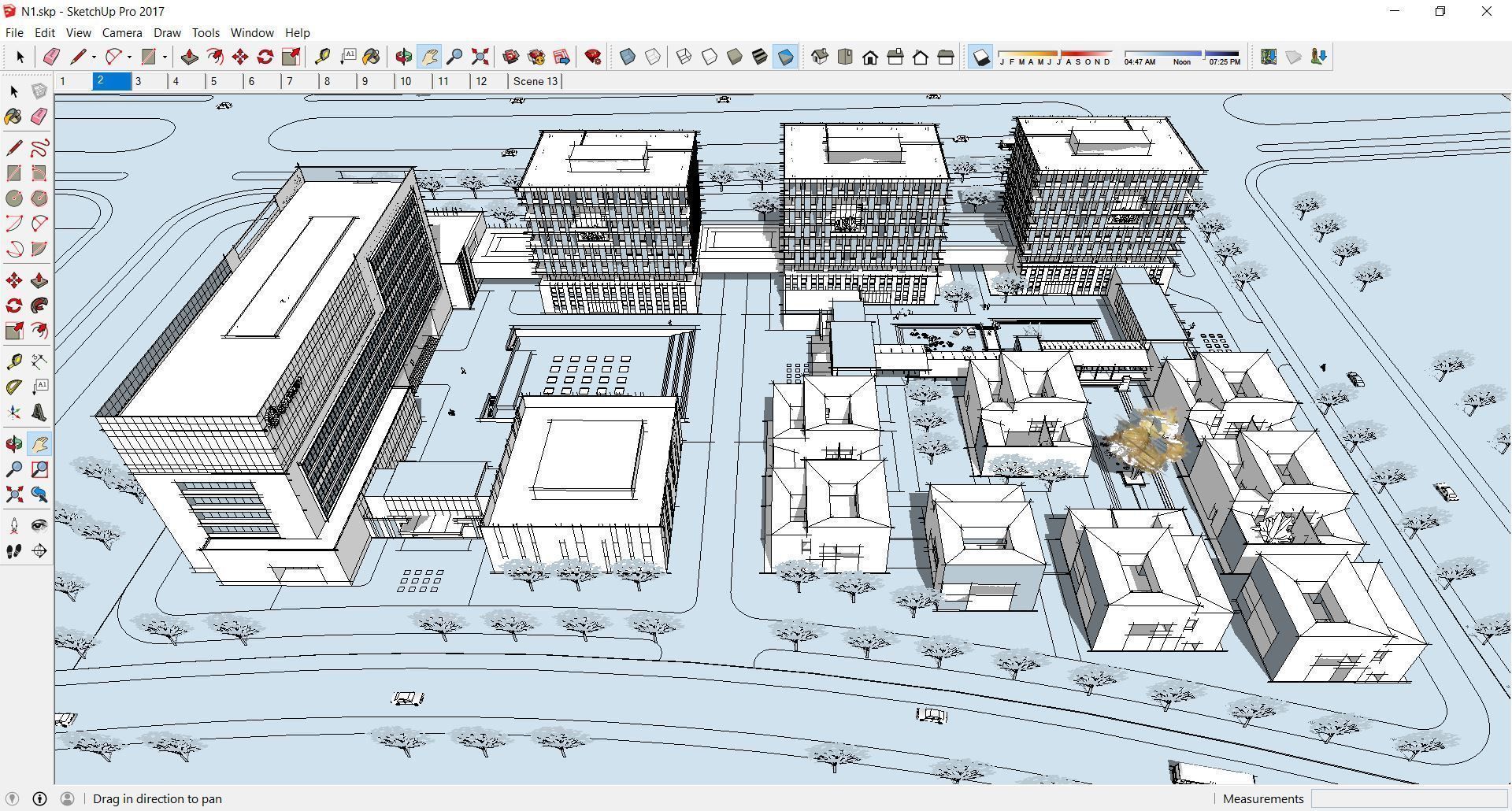Sketchup Complex N1 3D model | CGTrader