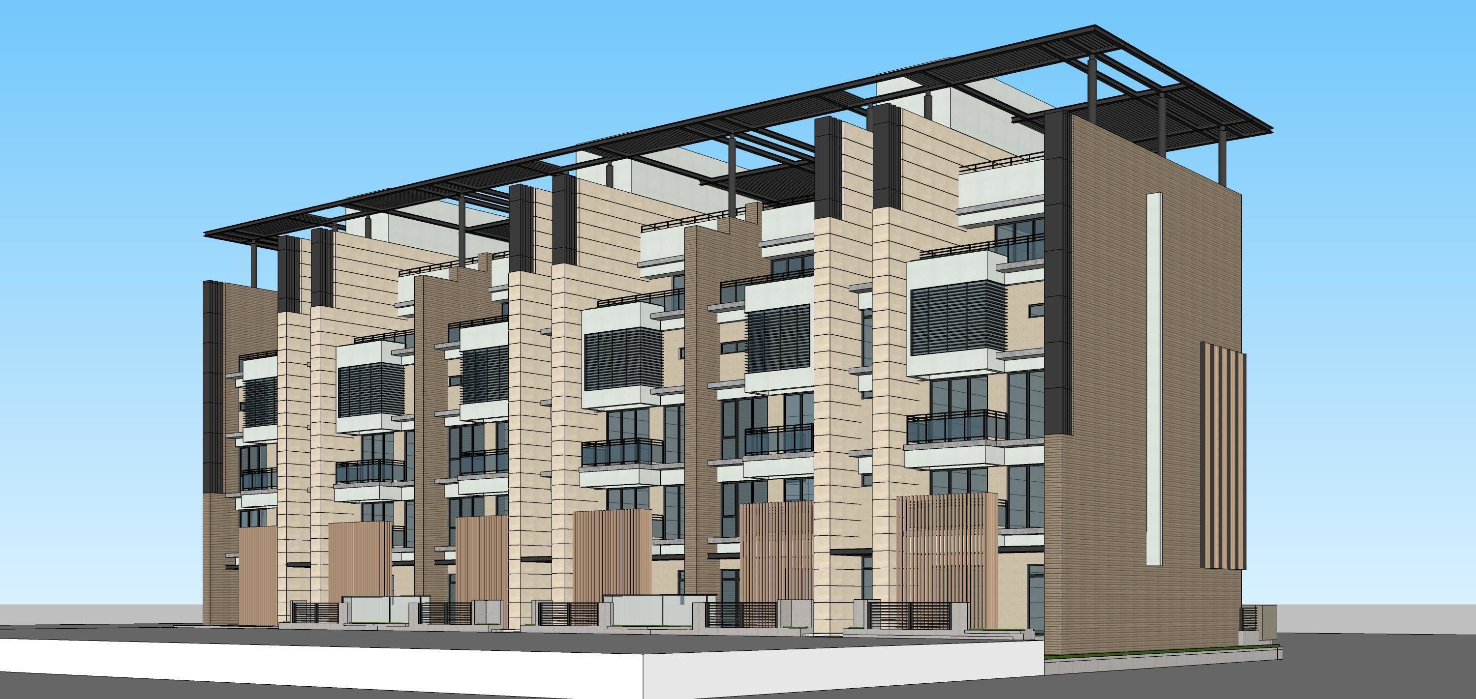 Sketchup Building N3 3D model | CGTrader