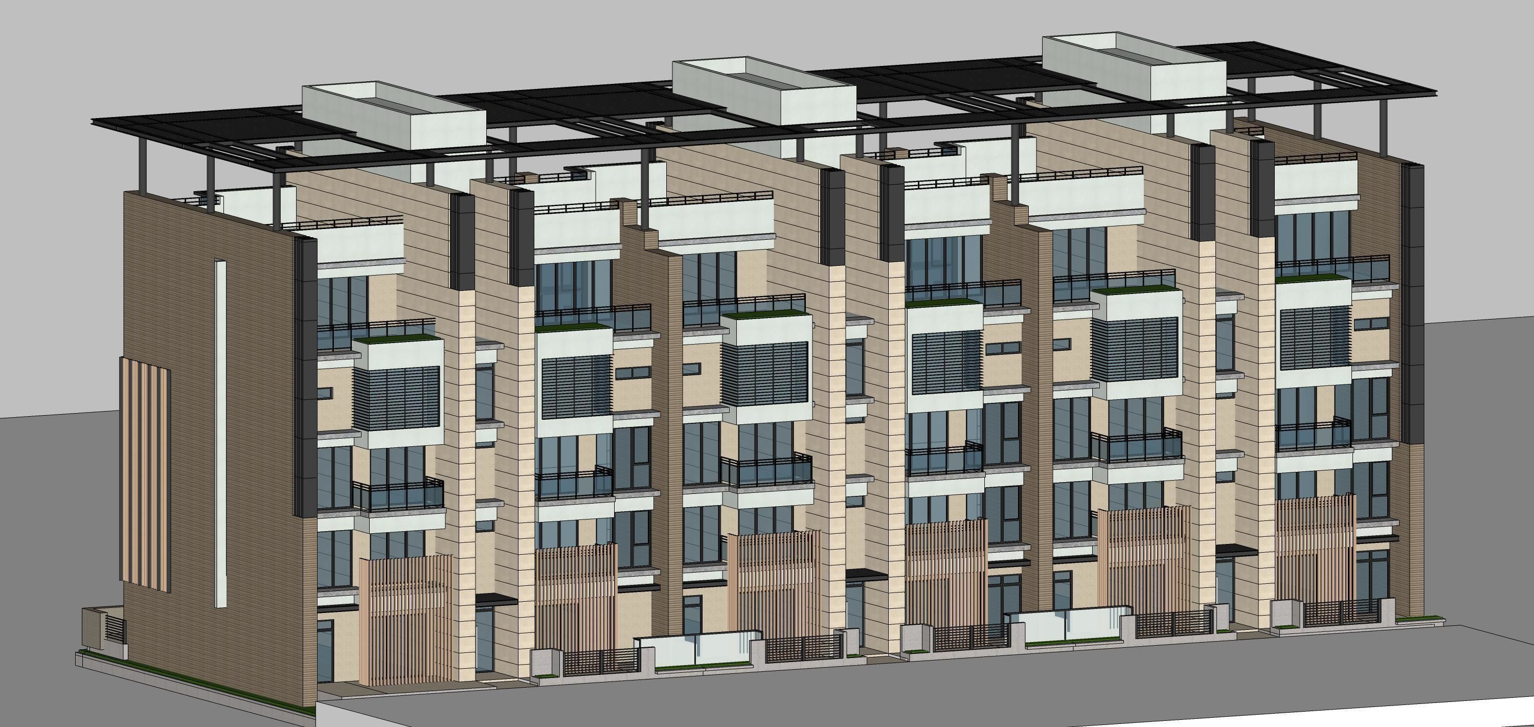 Sketchup Building N3 3D model | CGTrader