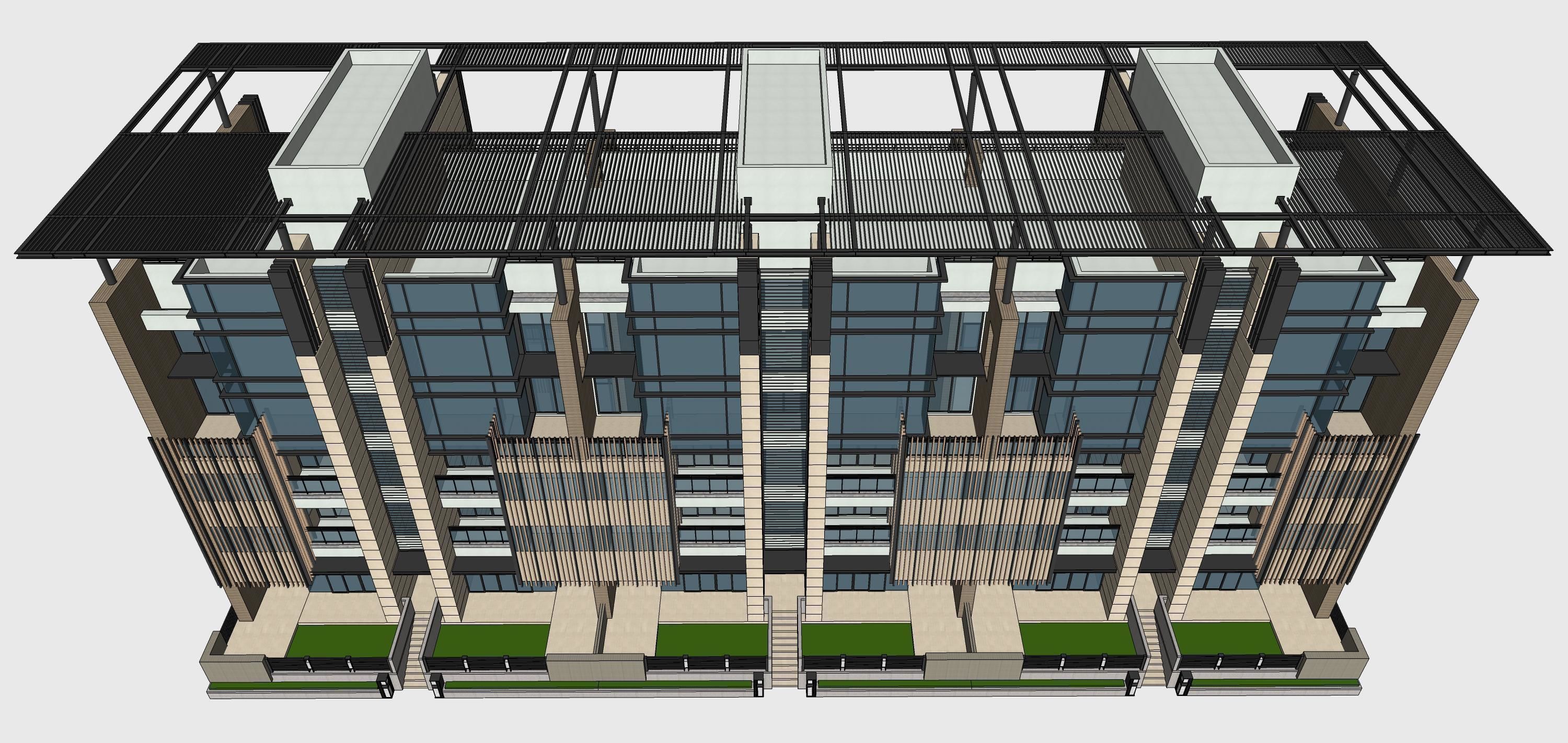 Sketchup Building N3 3D model | CGTrader