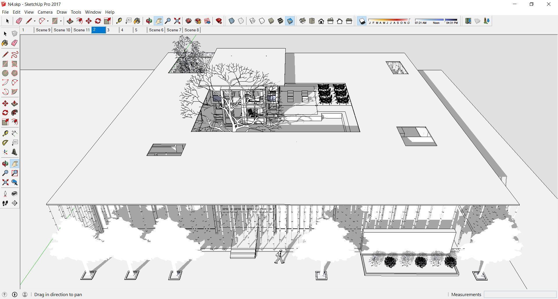 Sketchup Building N4 3D model | CGTrader