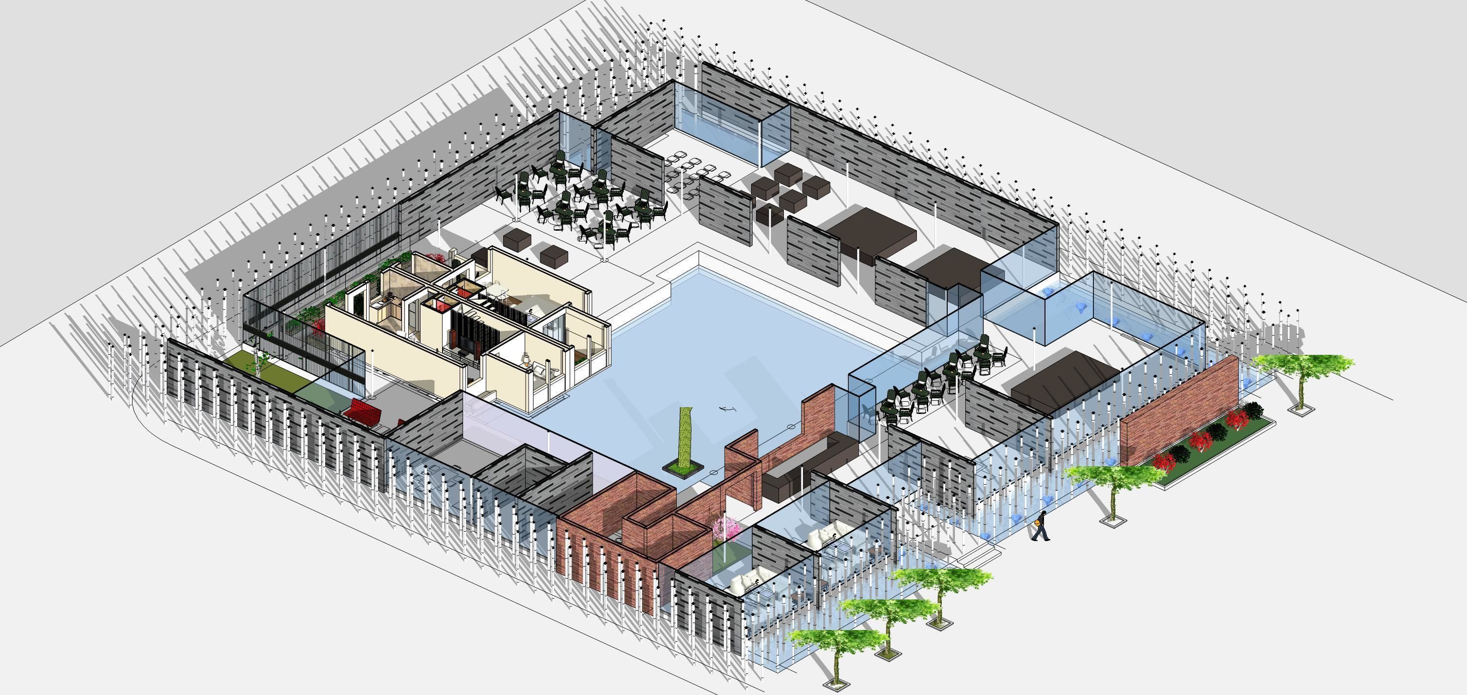 Sketchup Building N4 3D model | CGTrader