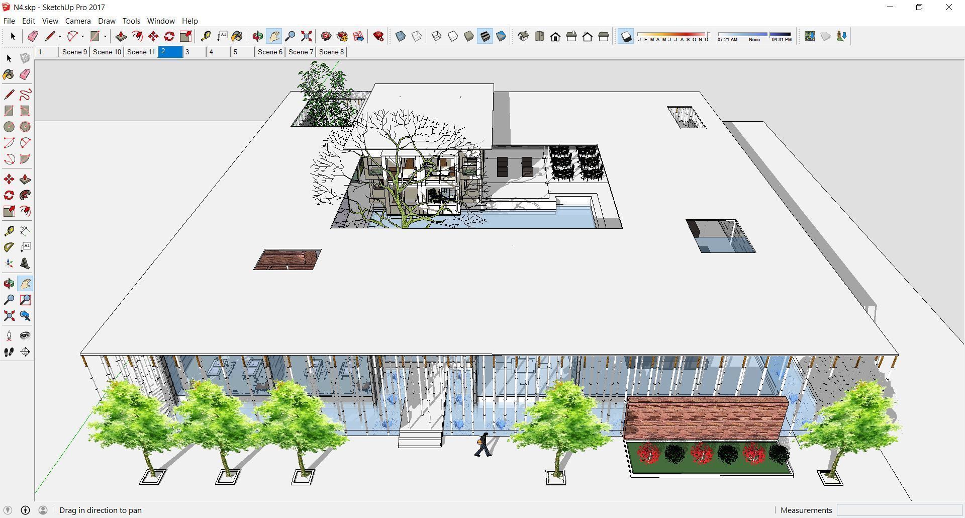 Sketchup Building N4 3D model | CGTrader