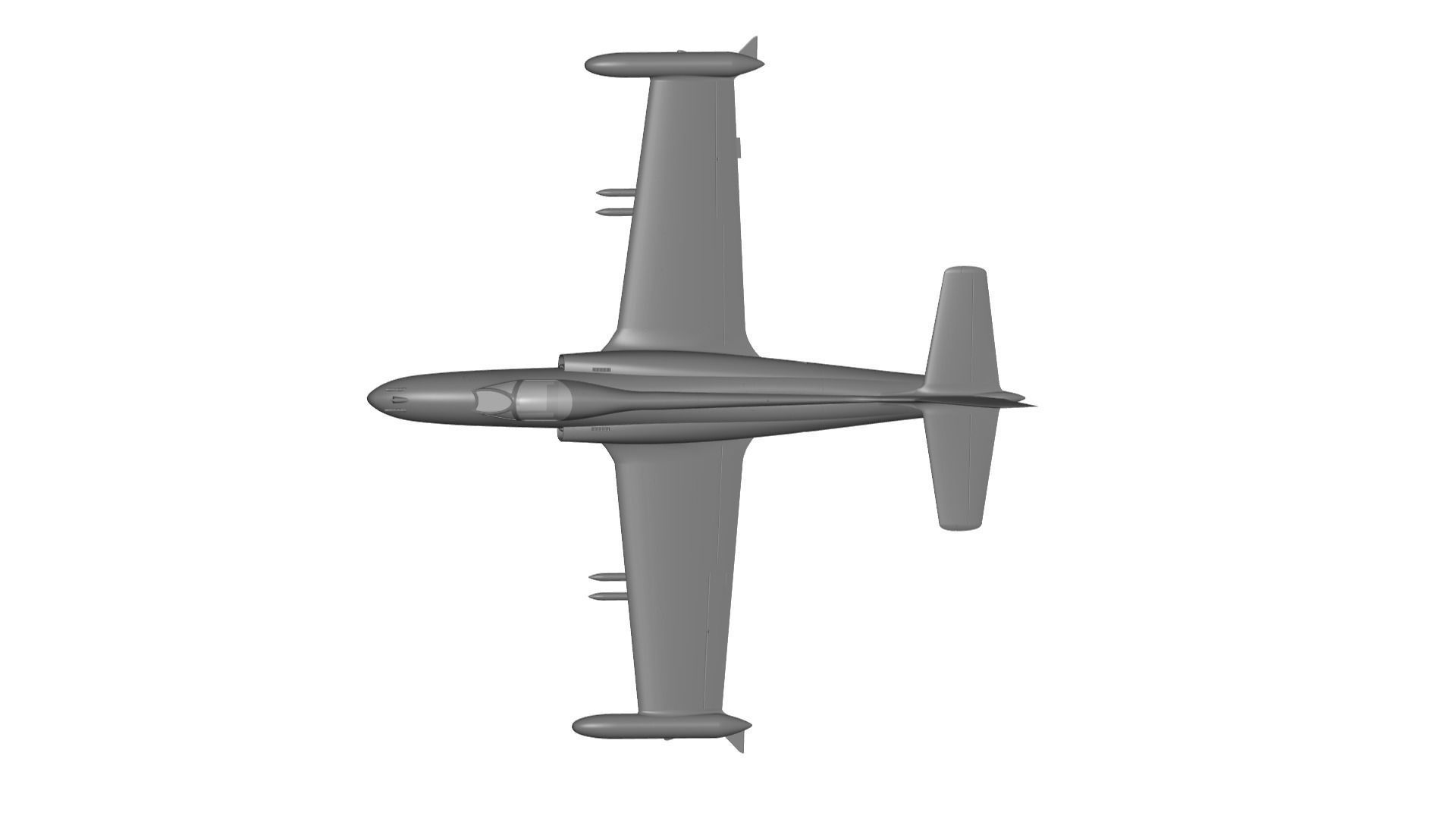 j-21 jastreb 3D model | CGTrader