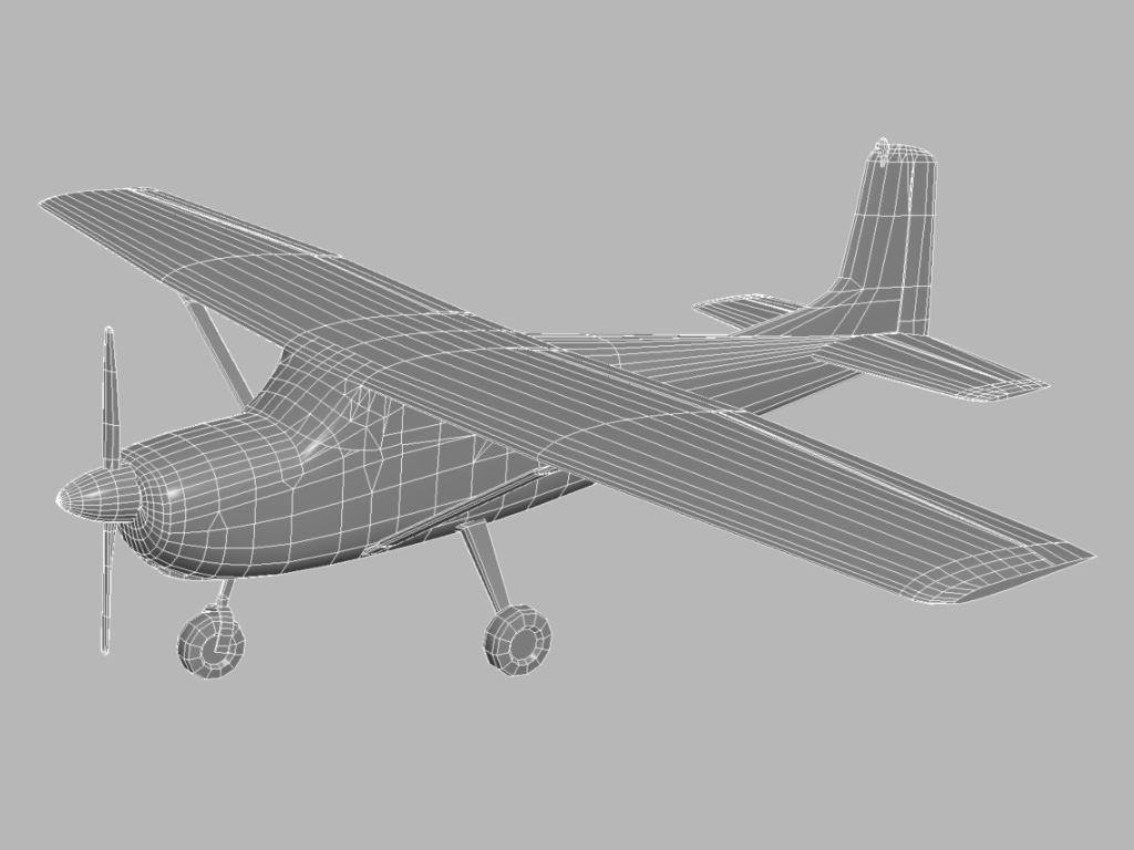 Cessna 175 Skylark Aircraft 3D model | CGTrader