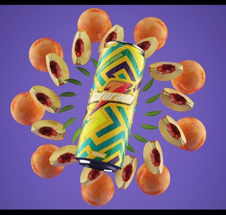 Canned Concept - Gatorade TVC Advert 3D model animated rigged | CGTrader