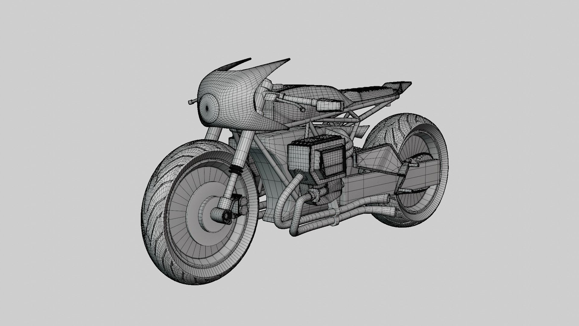 The Batman Batcycle 3D model | CGTrader