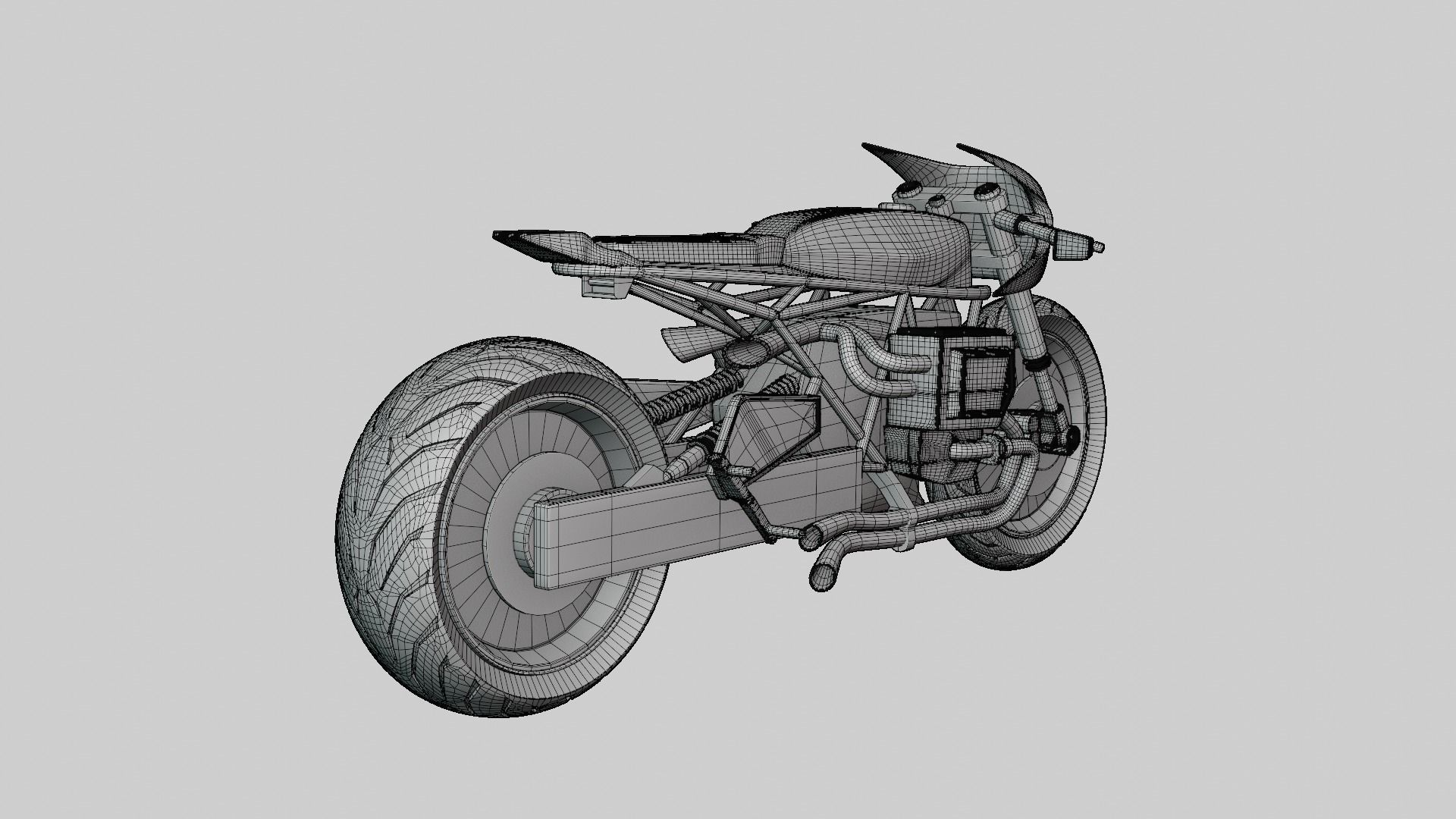 The Batman Batcycle 3D model | CGTrader