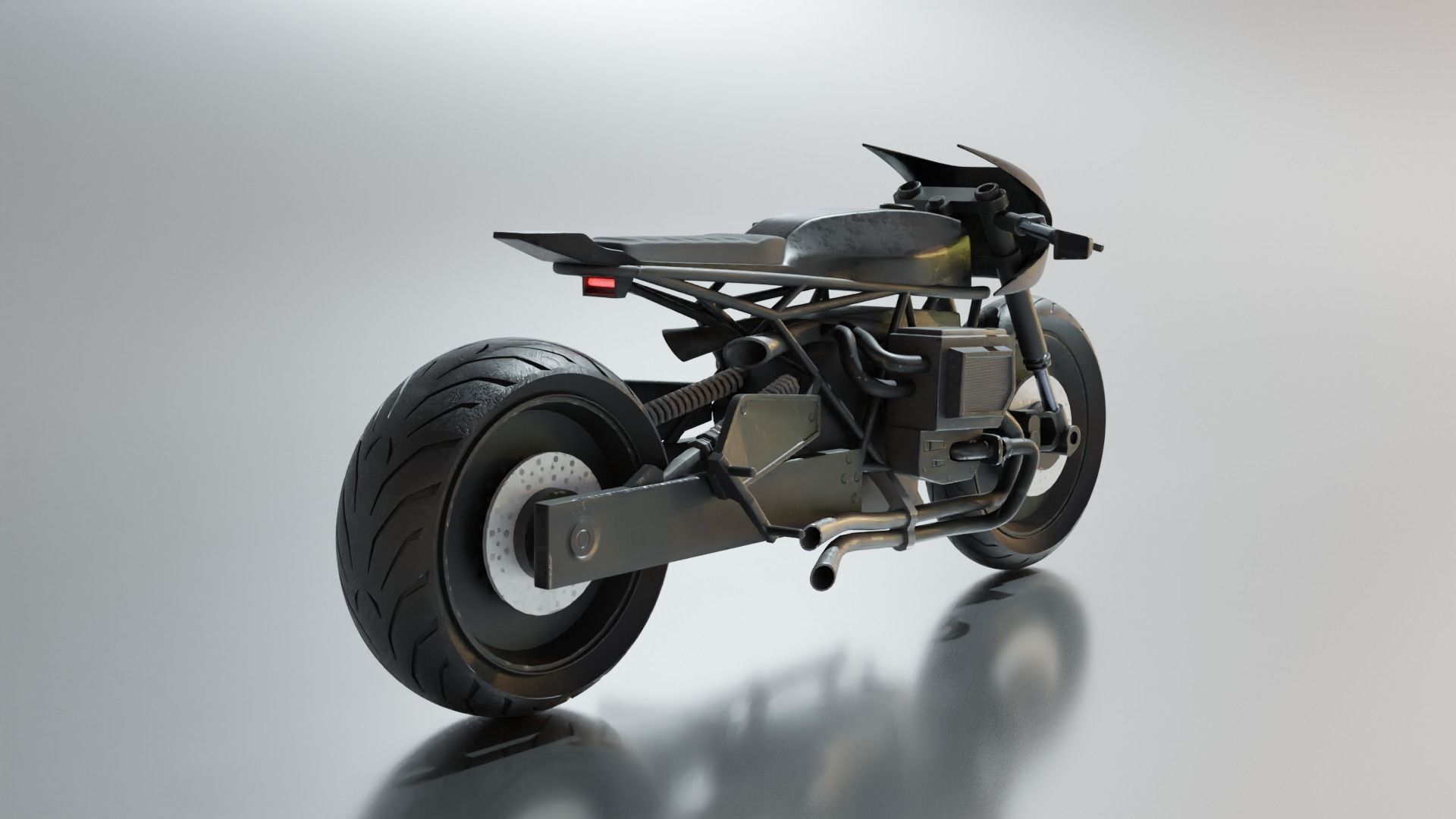 The Batman Batcycle 3D model | CGTrader