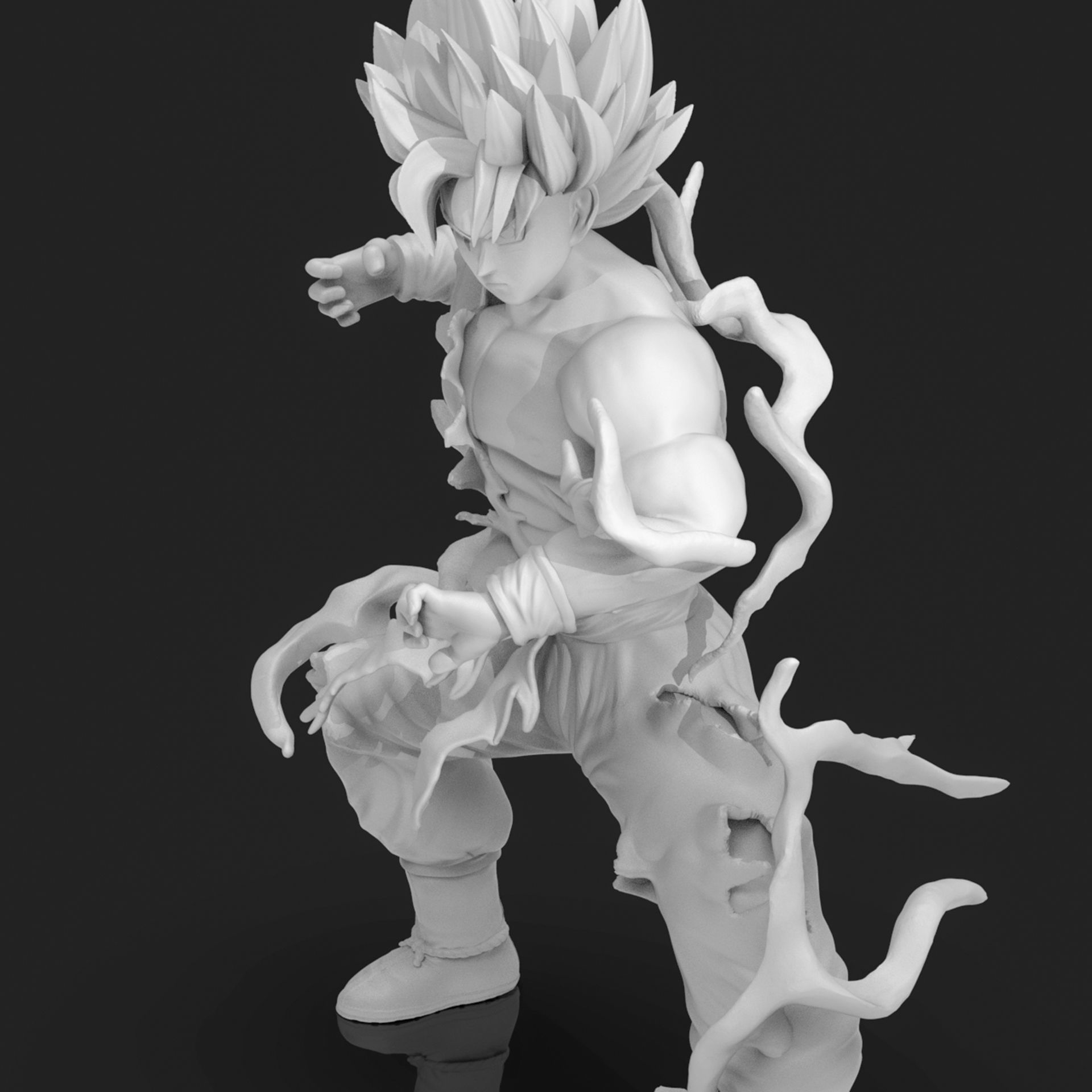 Son GoKu Dragon Ball 3D Printable free 3D model 3D printable | CGTrader