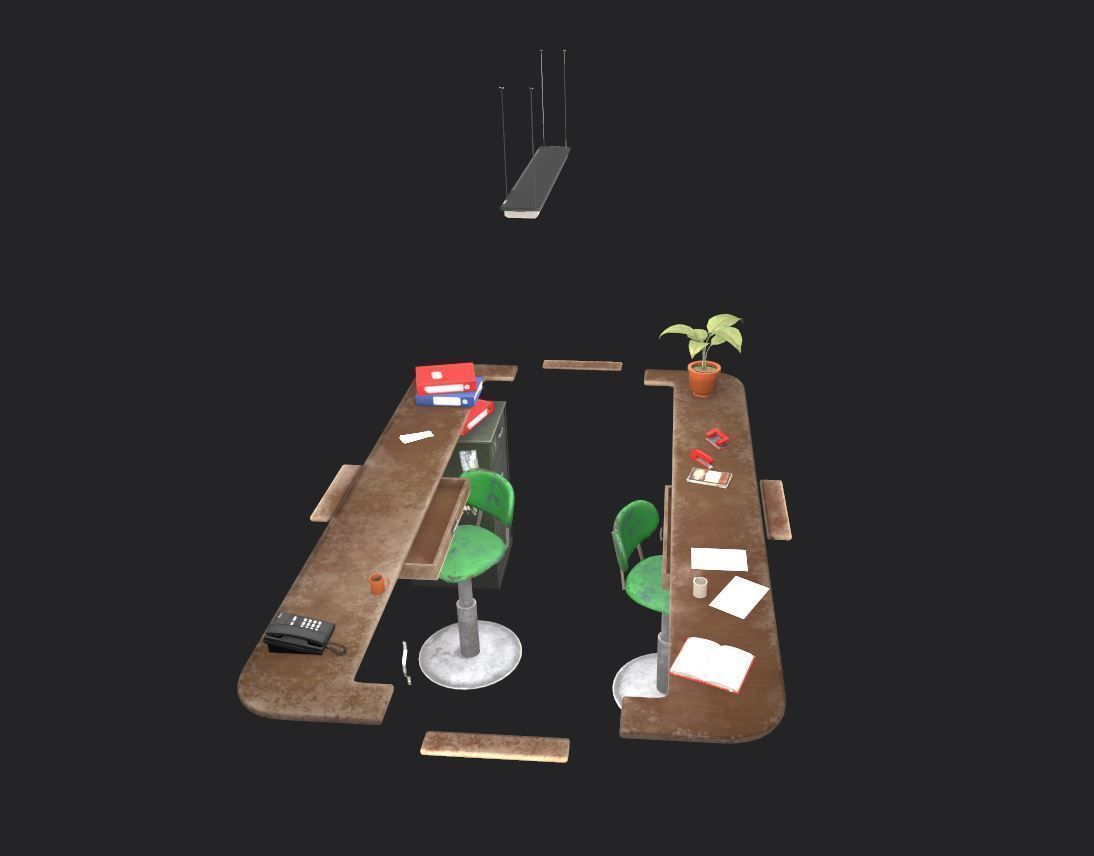 Ticket Booth 3D model | CGTrader