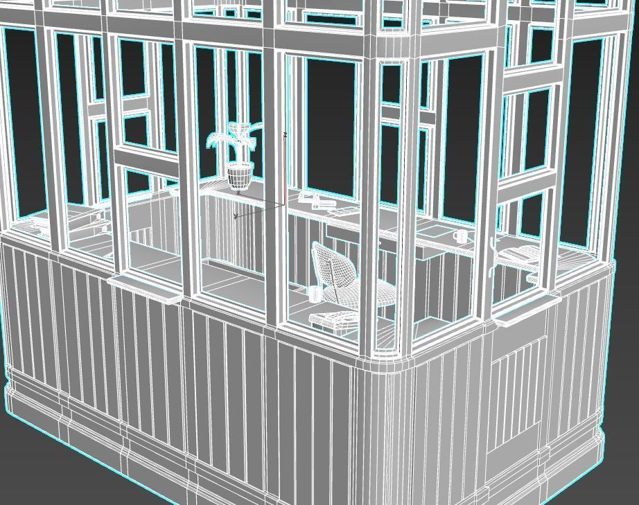 Ticket Booth 3D model | CGTrader